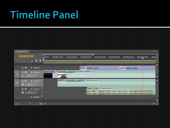 PPT - Adobe Premiere Pro PowerPoint Presentation - ID:1902999