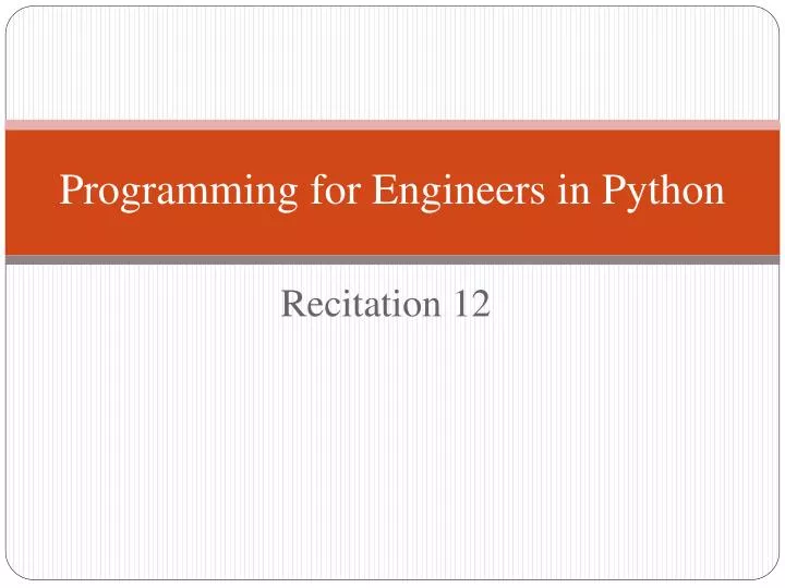 Python Programming For Engineers Newbfarm