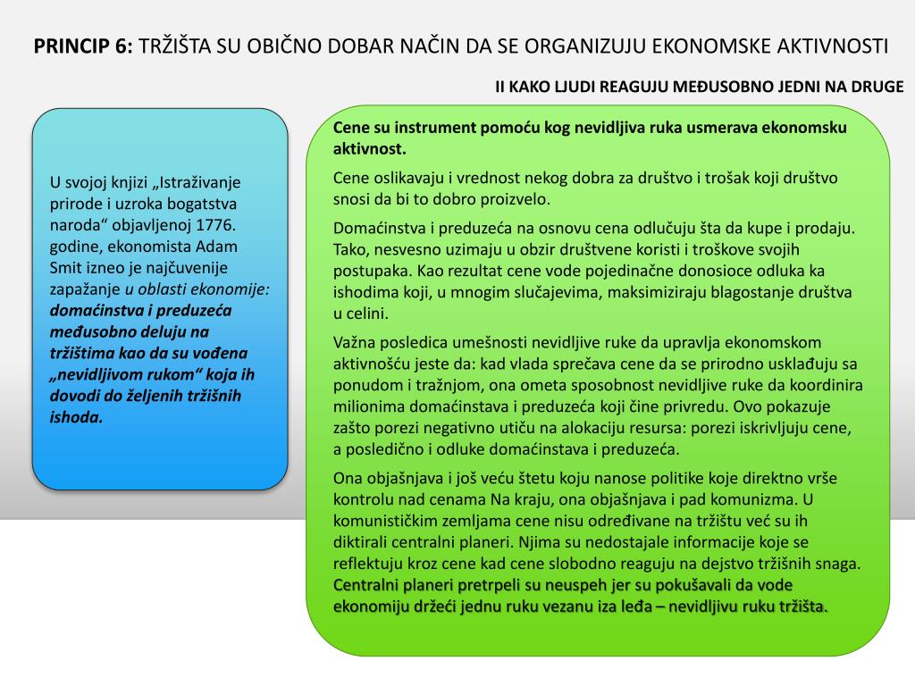 PPT - SEMINARSKI RAD TEMA: PRINCIPI EKONOMIJE – DESET PRINCIPA ...