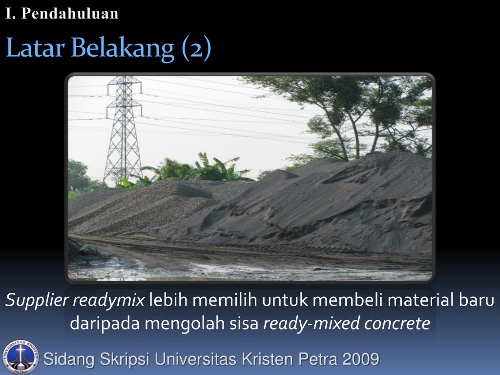 PPT - Penanganan Sisa Material Ready-Mixed Concrete Pada Proyek ...