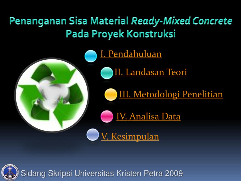 PPT - Penanganan Sisa Material Ready-Mixed Concrete Pada Proyek Konstruksi PowerPoint ...