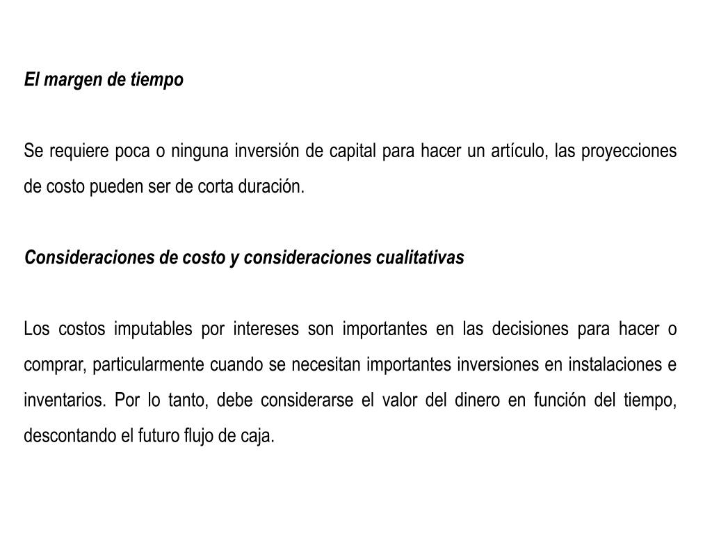 PPT - Los costos relevantes en la toma de decisiones a corto plazo ...