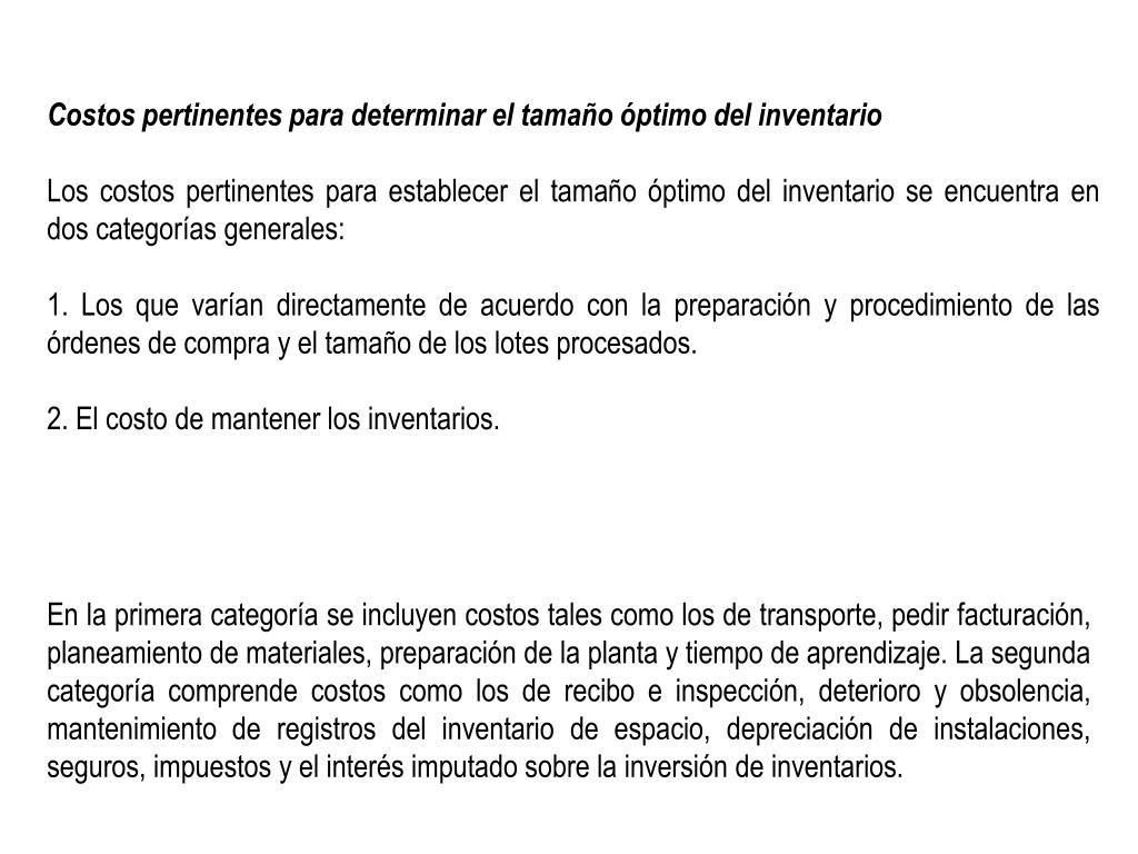 PPT - Los costos relevantes en la toma de decisiones a corto plazo ...