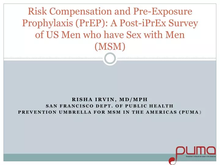 PPT - Risha Irvin, MD/MPH San Francisco dept. of public health ...