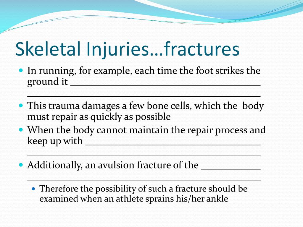 PPT - Injuries to the Lower Leg, Ankle, and Foot PowerPoint ...