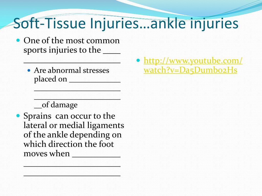 PPT - Injuries to the Lower Leg, Ankle, and Foot PowerPoint ...