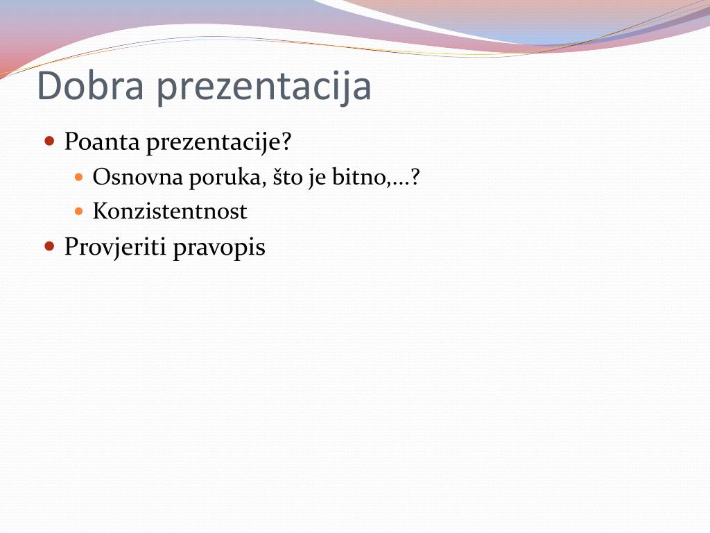 PPT - Prezentiranje ( i ) prezentacije PowerPoint Presentation, free ...