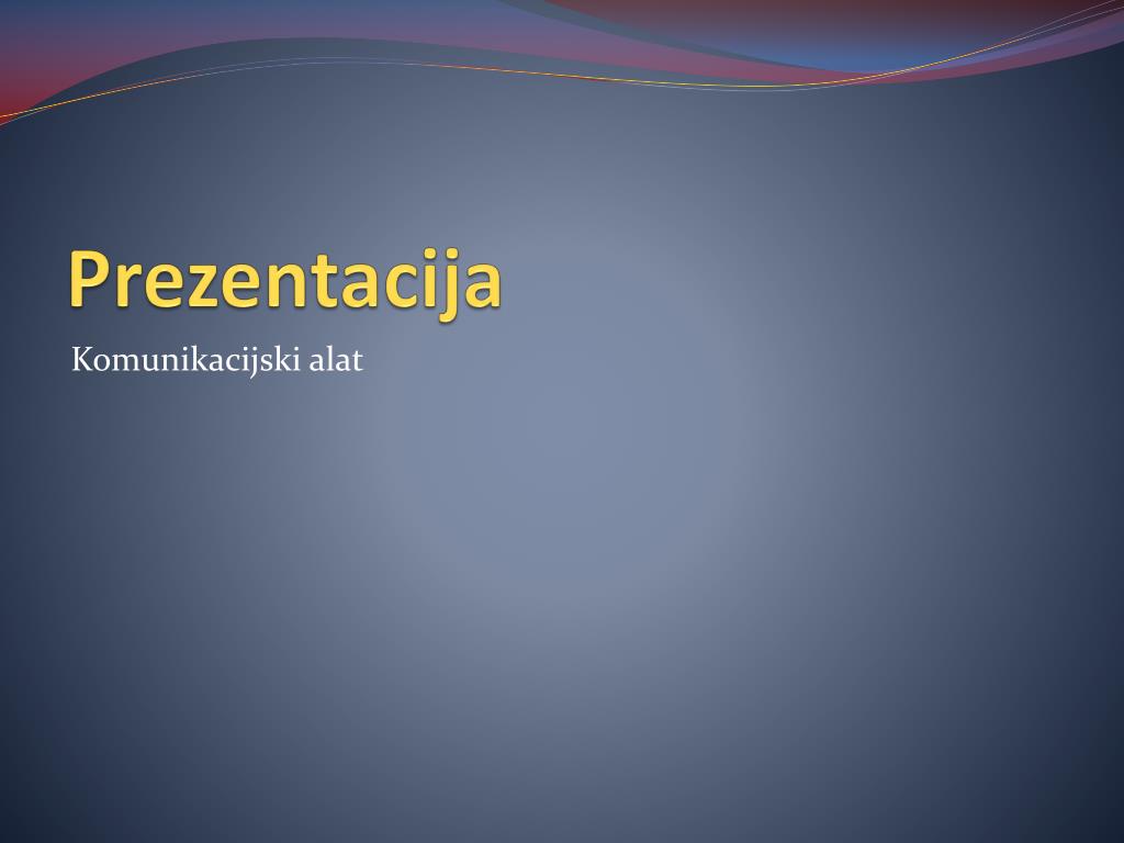 PPT - Prezentiranje ( i ) prezentacije PowerPoint Presentation, free ...