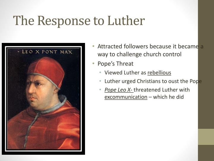 PPT - Luther Leads the Reformation PowerPoint Presentation - ID:1906521