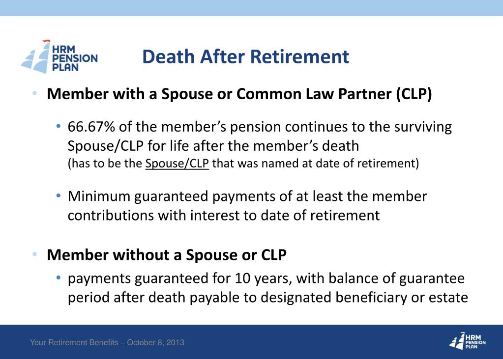 PPT - Your Retirement Benefits HRM Retirement Seminar – October 8, 2013 ...