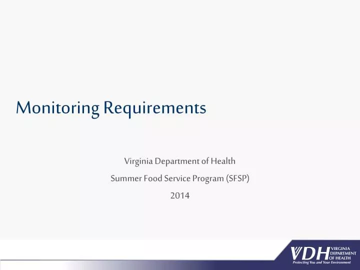 PPT - Monitoring Requirements PowerPoint Presentation, free download ...