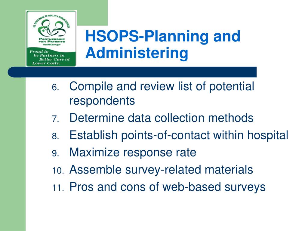 PPT - Organizational Assessment Tool & Hospital Survey on Patient ...