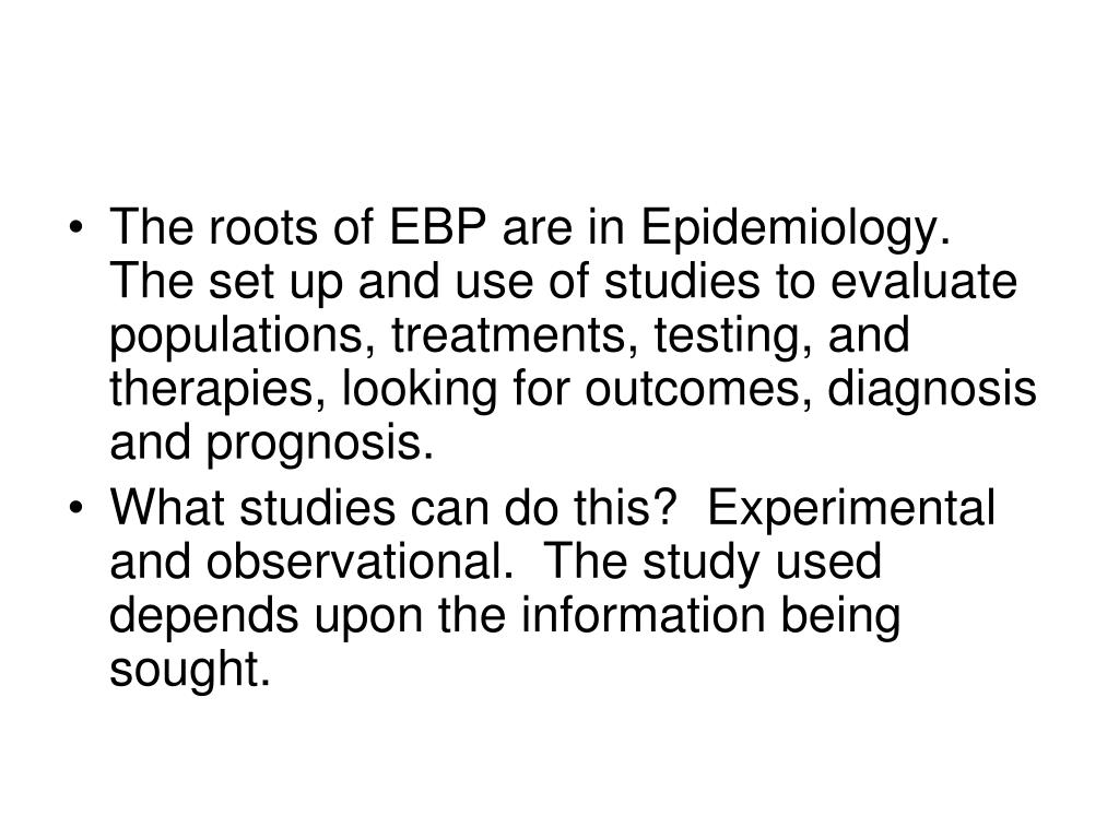 Ppt Evidence Based Practice Powerpoint Presentation Free Download