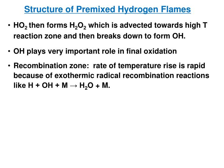 PPT - ME 525: Combustion Lecture 16: Laminar Premixed Flame PowerPoint ...