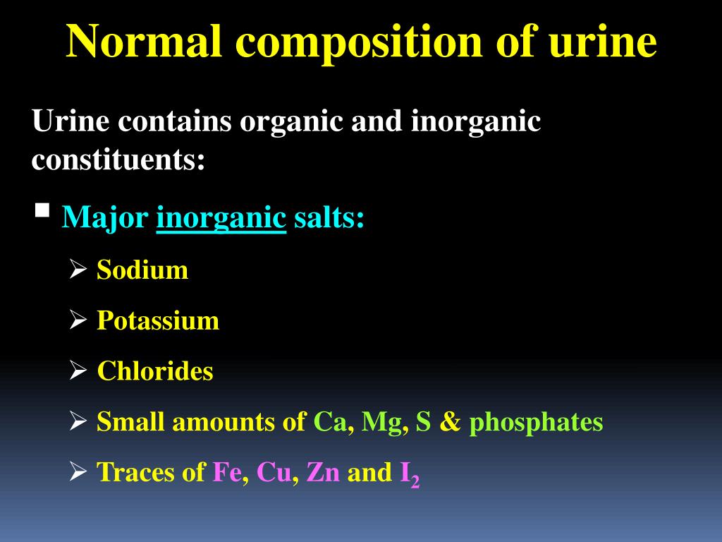 PPT - Chemical Examination of Urine Renal Block PowerPoint Presentation ...