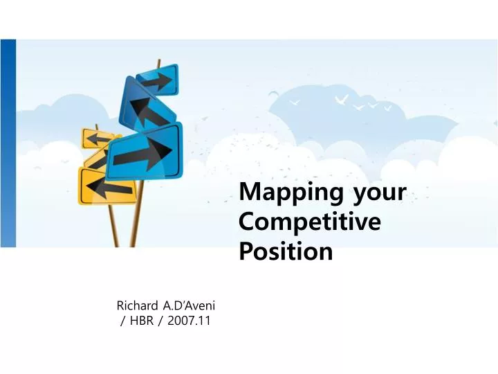 PPT - Mapping your Competitive Position PowerPoint Presentation, free ...