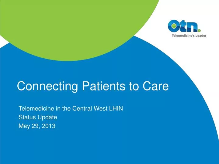 PPT - Connecting Patients to Care PowerPoint Presentation, free ...