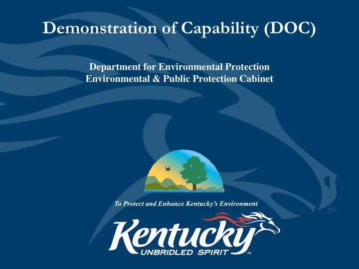 PPT - Demonstration of Capability (DOC) PowerPoint Presentation, free ...