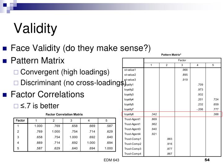 PPT - EXPLORATORY FACTOR ANALYSIS (EFA) PowerPoint Presentation - ID ...