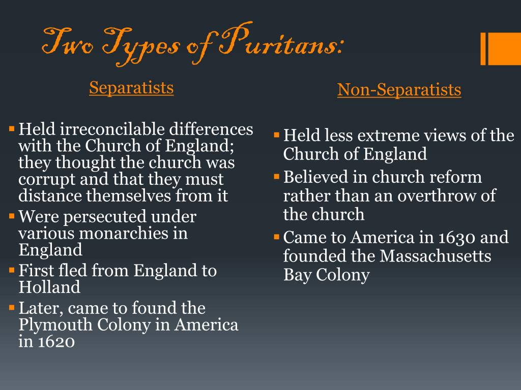 PPT - Puritan Religious Belief & Culture PowerPoint Presentation - ID ...