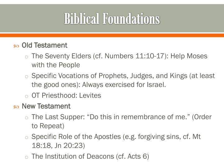 PPT - Unit 3: Vocations to the Priesthood and Religious Life PowerPoint ...