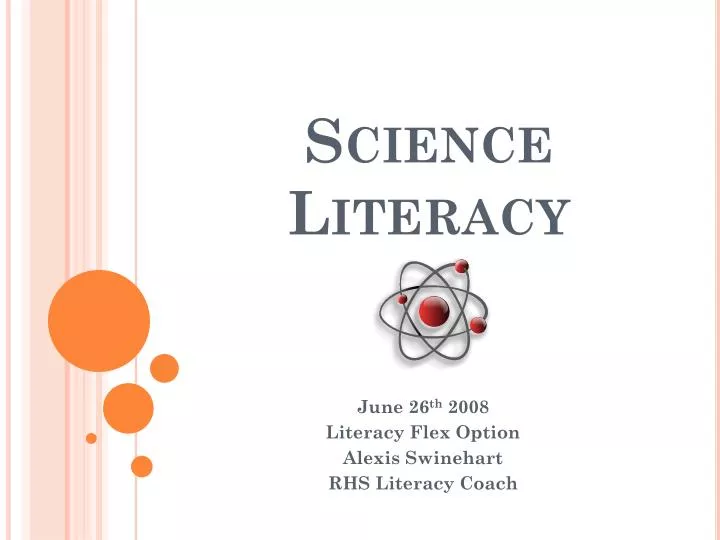 PPT - Science Literacy PowerPoint Presentation, free download - ID:1909522