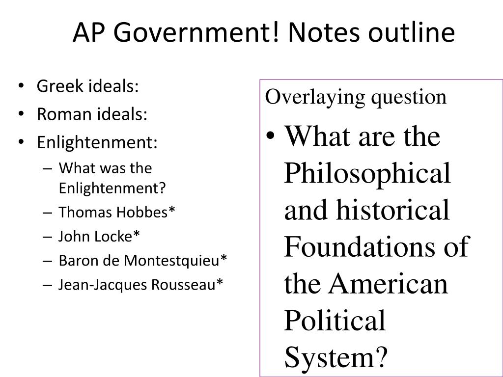 PPT - AP government Agendas & Journals Fall 2013 PowerPoint ...