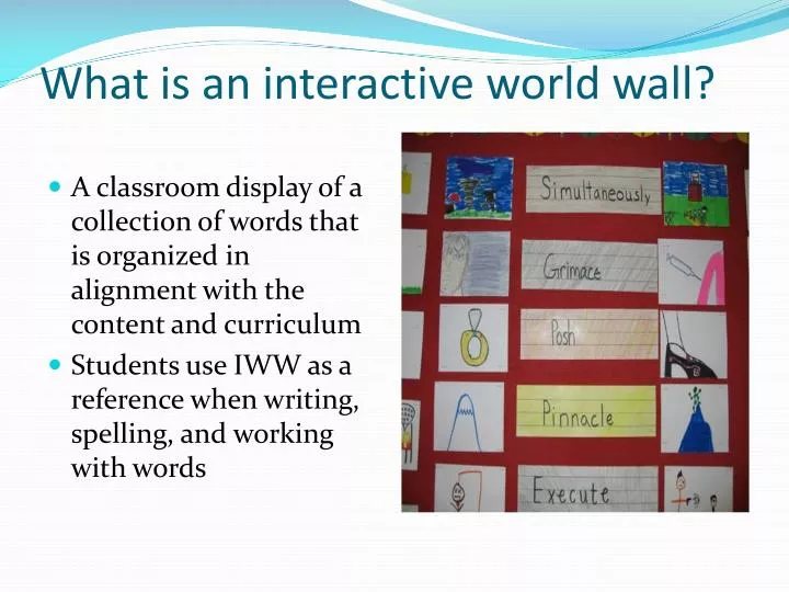 PPT - What is an interactive world wall? PowerPoint Presentation, free ...