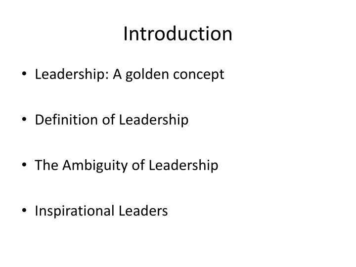PPT - Chapter 4: Leadership PowerPoint Presentation - ID:1909956