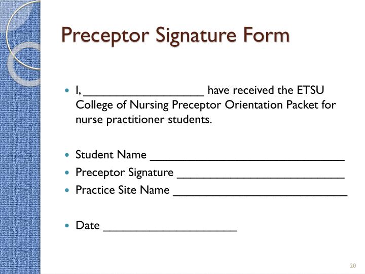 PPT - Preceptor Orientation For the Nurse Practitioner Program PowerPoint Presentation - ID:1910245