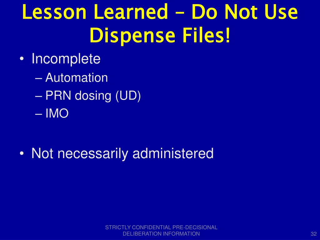 PPT - STRICTLY CONFIDENTIAL PRE-DECISIONAL DELIBERATION INFORMATION ...