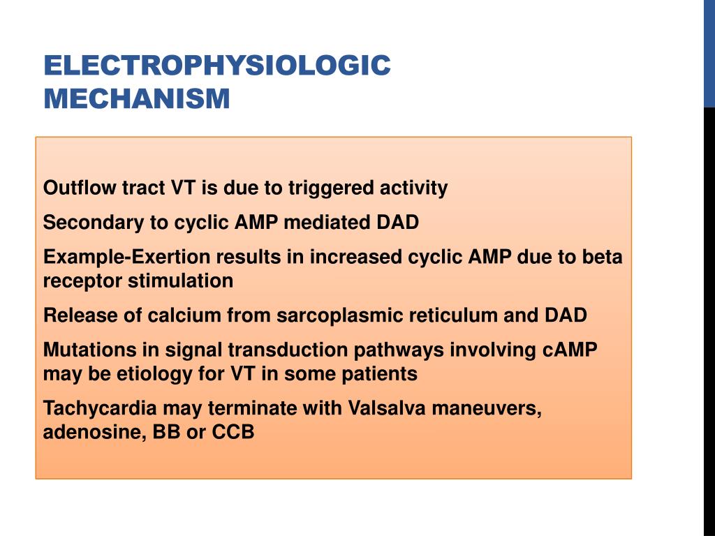 PPT - VENTRICULAR TACHYCARDIAS IN THE ABSENCE OF STRUCTURAL HEART ...