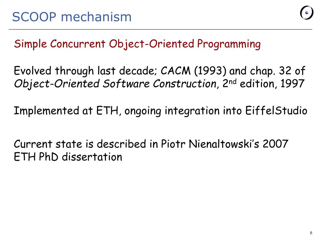 Ppt Concurrent Object Oriented Programming Prof Dr Bertrand Meyer Powerpoint Presentation 1120