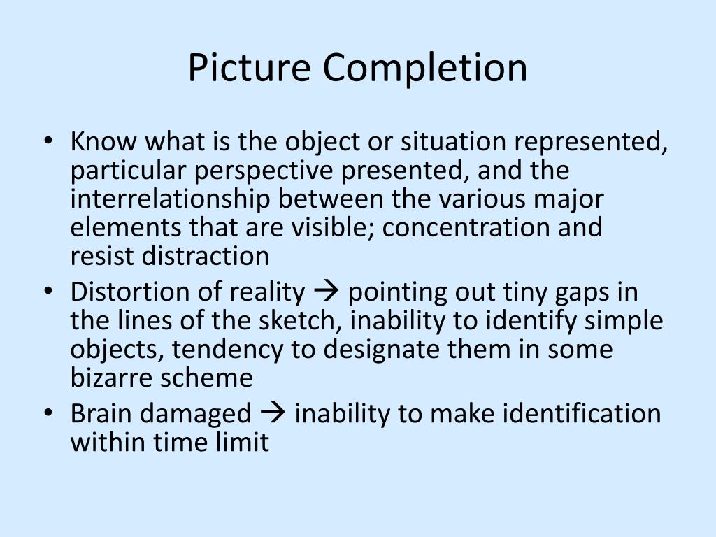 PPT - Wechsler Adult Intelligence Scale: A Neuropsychological ...