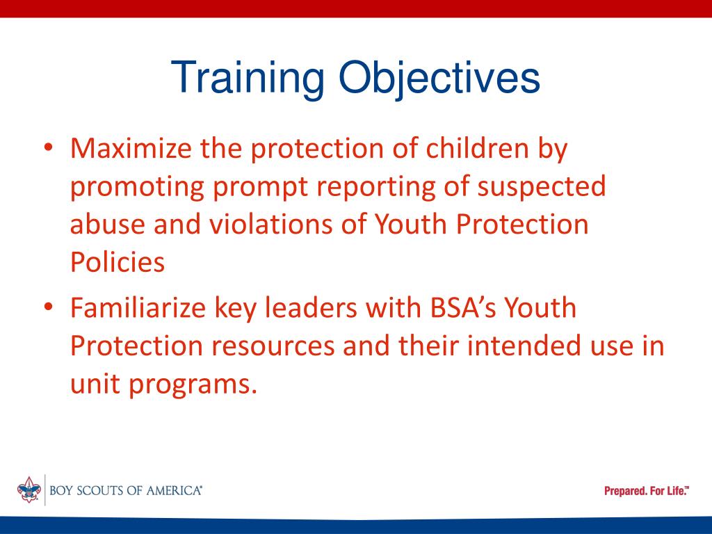 PPT - YOUTH PROTECTION TRAINING FOR VOLUNTEER LEADERS AND PARENTS ...