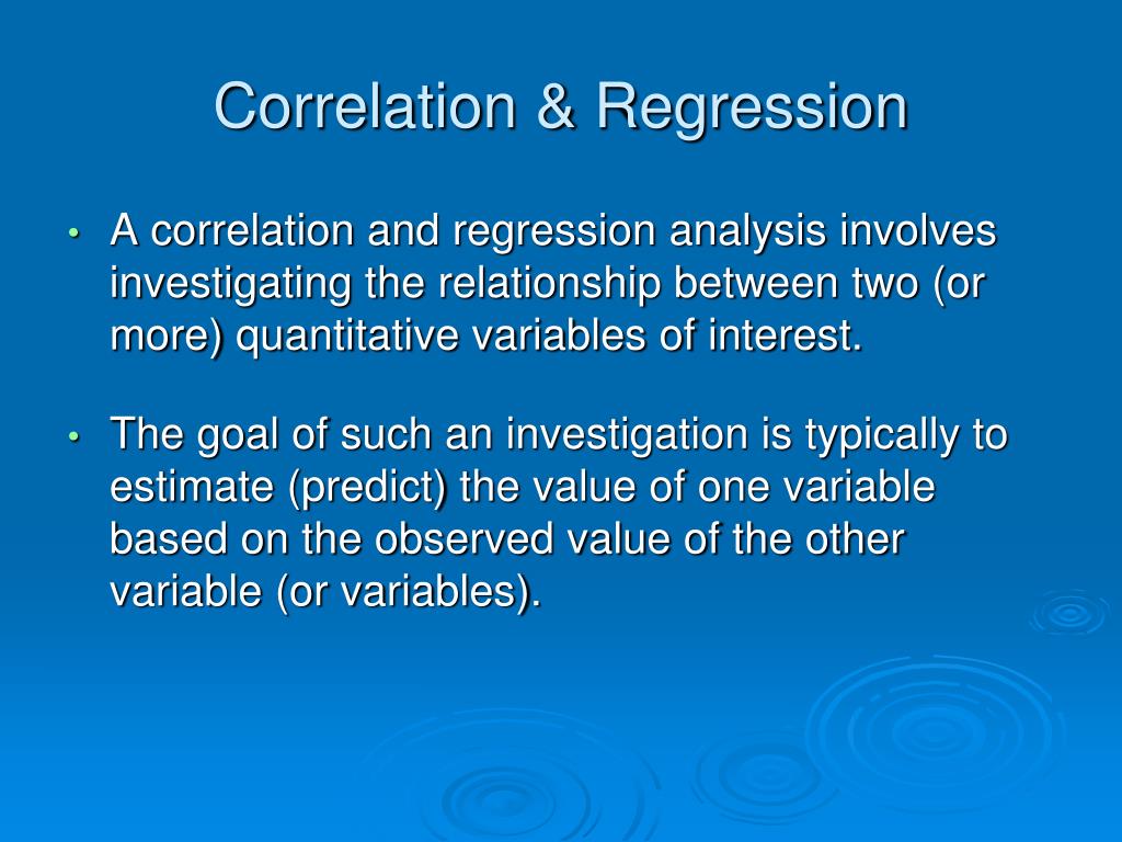 PPT - Correlation & Regression PowerPoint Presentation, free download ... PPT - Correlation & Regression PowerPoint Presentation, free download ...