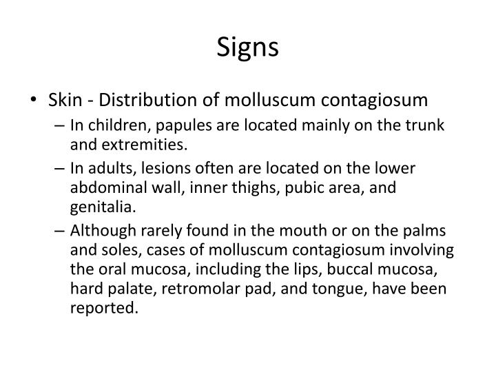 PPT - Molluscum Contagiosum PowerPoint Presentation - ID:1912202
