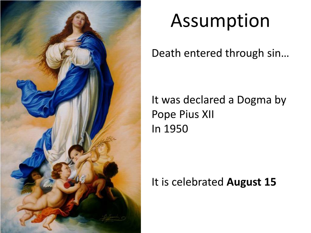PPT - 4 Dogmas of the Virgin Mary PowerPoint Presentation, free ...