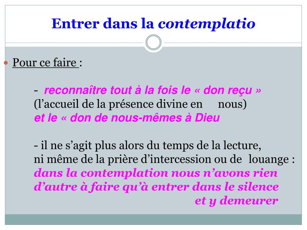 PPT - Les quatre étapes de la Lectio divina PowerPoint Presentation ...