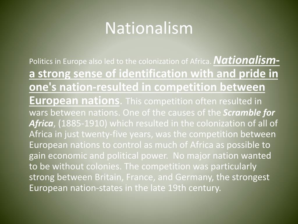 PPT - Imperialism and Post Colonialism in Africa PowerPoint ...