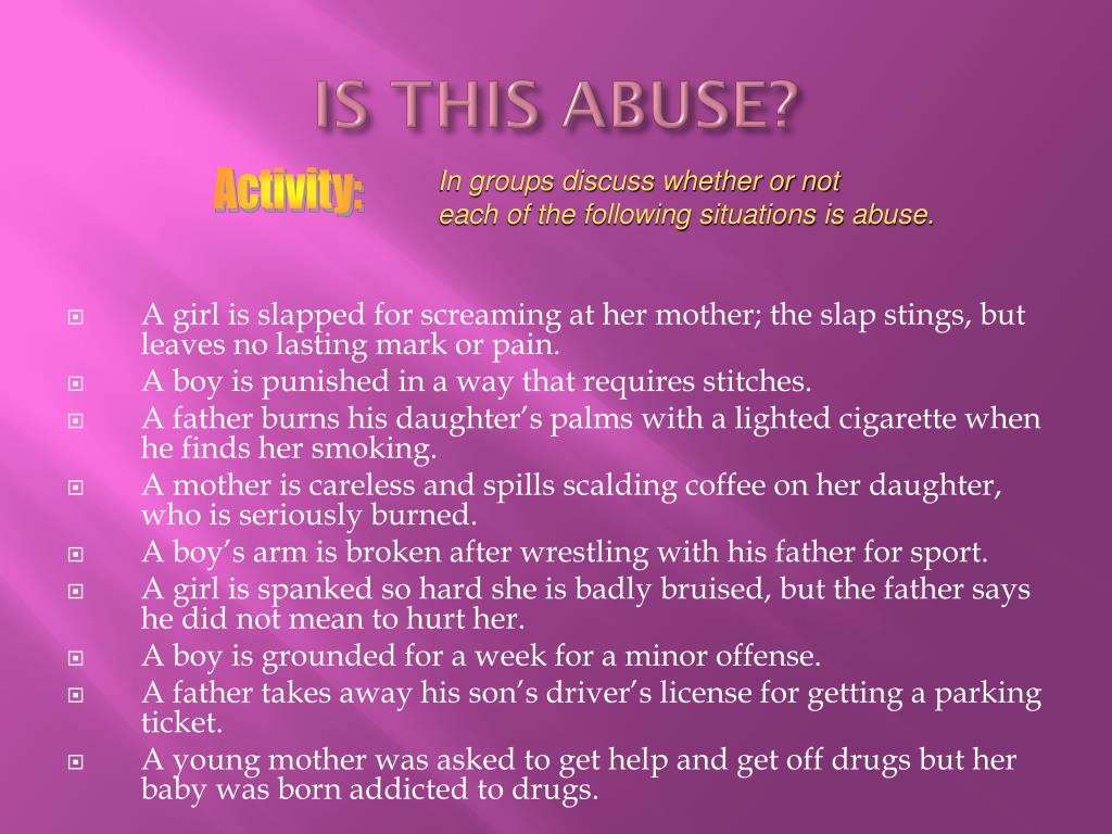 PPT - Family violence and abuse PowerPoint Presentation, free download ...