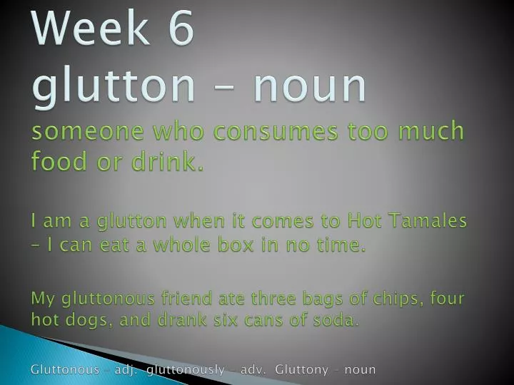 PPT - hyperbole – noun an exaggeration or extravagant statement ...