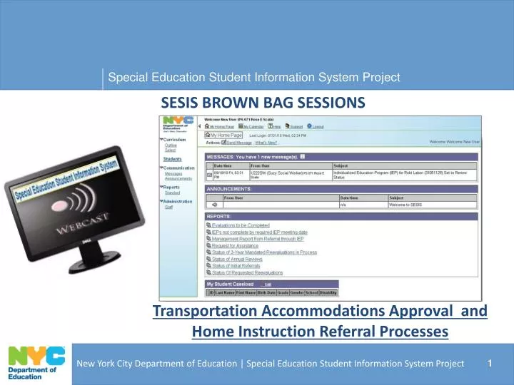 PPT - SESIS BROWN BAG SESSIONS PowerPoint Presentation, free download - ID:1915516