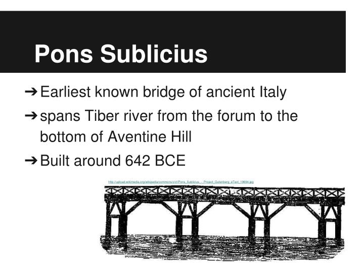 PPT - Bridges of Rome PowerPoint Presentation - ID:1916372