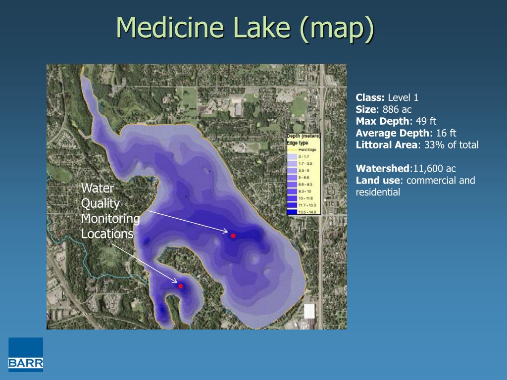 PPT - 2010 Water Quality Monitoring Activities -Medicine Lake -Twin ...