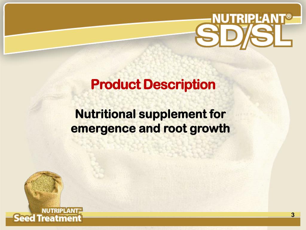 PPT - Nutriplant SD/SL seed treatment Nutriplant AG foliar nutrition ...