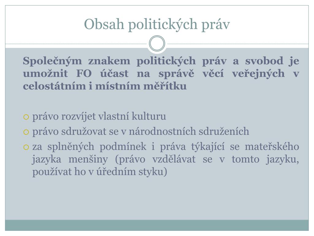 PPT - Listina základních práv a svobod PowerPoint Presentation, free ...