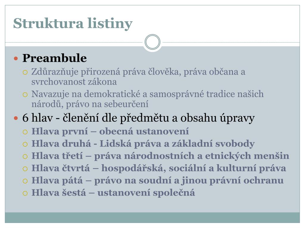 PPT - Listina základních práv a svobod PowerPoint Presentation, free ...