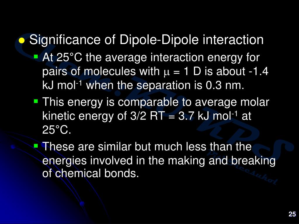 PPT - Physical Chemistry III 01403343 Molecular Interactions PowerPoint ...