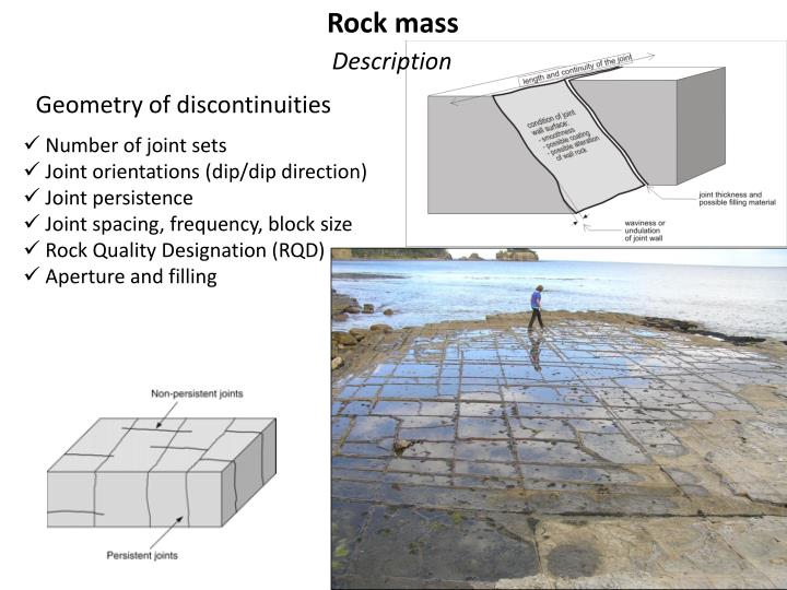 PPT - Rock mechanics Rock substance Rock mass Rock mass classification ...